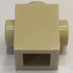 LEGO PART 47905 Brick Special 1 x 1 with Studs on 2 Sides | Rebrickable ...