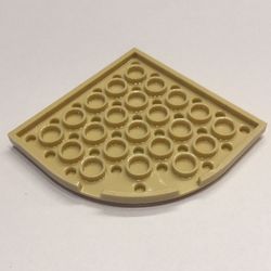 LEGO PART 6003 Plate Round Corner 6 x 6 | Rebrickable - Build with LEGO