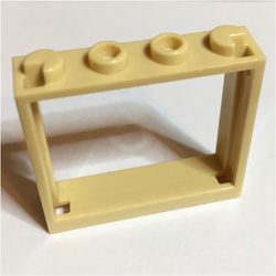 LEGO PART 60594 Window 1 x 4 x 3 without Shutter Tabs | Rebrickable ...