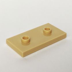 LEGO PART 65509 Plate Special 2 x 4 with Groove and Two Center Studs ...