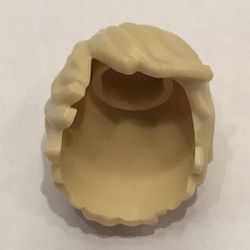 LEGO PART 87991 Hair Tousled with Side Part | Rebrickable - Build with LEGO