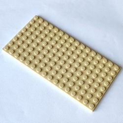 LEGO PART 92438 Plate 8 x 16 | Rebrickable - Build with LEGO