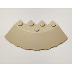 LEGO PART 95188 Brick Round Corner 6 x 6 with 33° Slope and Facet ...