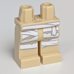 LEGO PART 970c26pr9998 Hips and Tan Legs with White Mummy Wrapping ...