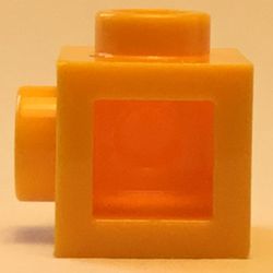 LEGO PART 26604 Brick Special 1 x 1 with Studs on 2 Adjacent Sides ...