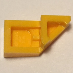 LEGO PART 29120 Slope Curved 2 x 1 with Stud Notch Left | Rebrickable ...