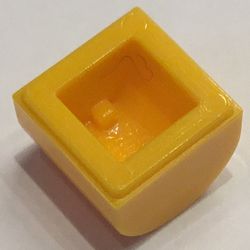 LEGO PART 49307 Brick Curved 1 x 1 x 2/3 Double Curved Top, No Studs ...