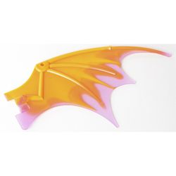 LEGO PART 51342pat0010 Creature Body Part, Dragon Wing 19 x 11 with ...