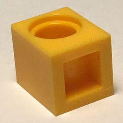 LEGO PART 6541 Technic Brick 1 x 1 with Pin Hole | Rebrickable - Build ...