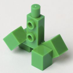 LEGO PART 19734 Creature Torso Blocky with Cube Feet (Minecraft Creeper ...