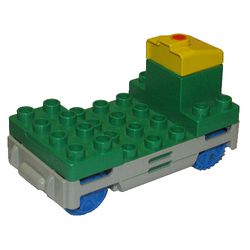 LEGO PART 2961bc02 Duplo Train Locomotive Base with Battery Compartment ...