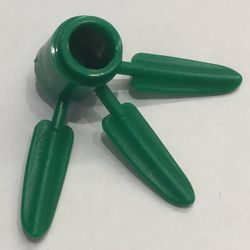 LEGO PART 30176 Plant, Round 1 x 1 - 3 Bamboo Leaves | Rebrickable ...