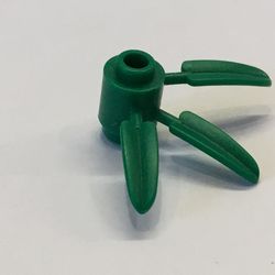LEGO PART 30176 Plant, Round 1 x 1 - 3 Bamboo Leaves | Rebrickable ...