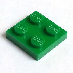 LEGO PART 3022 Plate 2 x 2 | Rebrickable - Build with LEGO