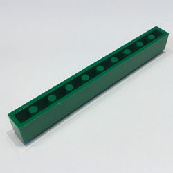 LEGO PART 6111 Brick 1 x 10 | Rebrickable - Build with LEGO