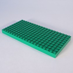 LEGO PART 700c Brick 10 x 20 with Bottom Tubes in single row around ...