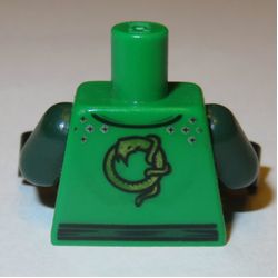 LEGO PART 973c35h03pr1899 Torso Robe, Belt and Silver Diamonds Front ...