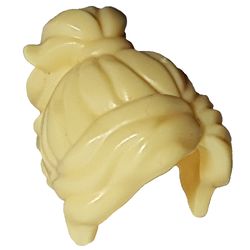 LEGO PART 28432 Hair Long Wavy with Ponytail [PLAIN] | Rebrickable ...
