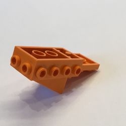 LEGO PART 2336 Brick Special, Cockpit Space Nose | Rebrickable - Build ...