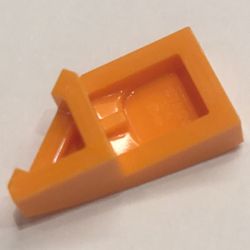 LEGO PART 29120 Slope Curved 2 x 1 with Stud Notch Left | Rebrickable ...