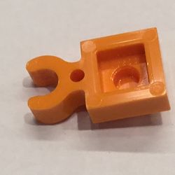 LEGO PART 60897 Plate Special 1 x 1 with Clip Vertical [Thick Open O ...