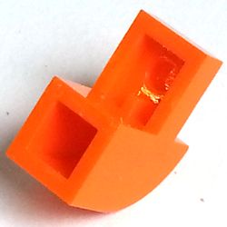 LEGO PART 6091 Brick Curved 1 x 2 x 1 1/3 with Curved Top | Rebrickable ...