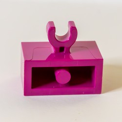 LEGO PART 30237b Brick Special 1 x 2 with Vertical Clip [Open O Clip ...