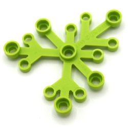 LEGO PART 2417 Plant, Leaves 6 x 5 | Rebrickable - Build with LEGO