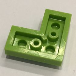 LEGO PART 2420 Plate 2 x 2 Corner | Rebrickable - Build with LEGO
