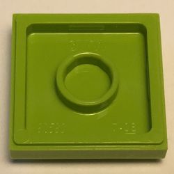 LEGO PART 87580 Plate Special 2 x 2 with Groove and Center Stud (Jumper ...