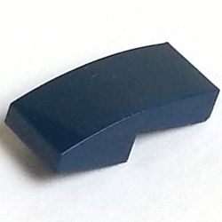 LEGO PART 11477 Slope Curved 2 x 1 No Studs [1/2 Bow] | Rebrickable ...