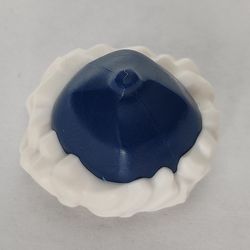 LEGO PART 80504pat0001 Hat, Arctic / Mongolian Fur, White Pattern ...