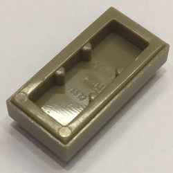 LEGO PART 15573 Plate Special 1 x 2 with 1 Stud with Groove and Inside ...