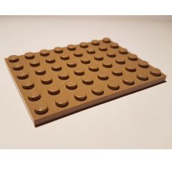 LEGO PART 3036 Plate 6 x 8 | Rebrickable - Build with LEGO