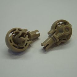 LEGO PART 47455 Technic Rotation Joint Ball Loop with Two Perpendicular ...