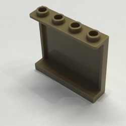LEGO PART 60581 Panel 1 x 4 x 3 [Side Supports / Hollow Studs ...