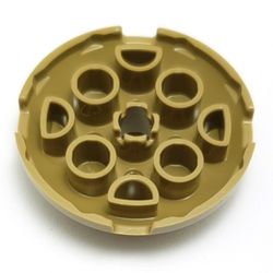 LEGO PART 65138 Dish 4 x 4 with 4 Studs | Rebrickable - Build with LEGO