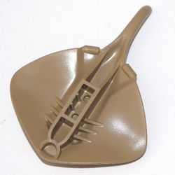 LEGO PART 67337pr0001 Animal, Stingray with Medium Blue Spots, Black ...