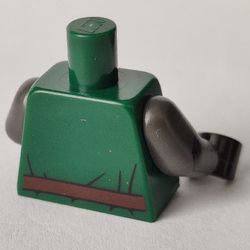 LEGO PART 973c75h03pr3223 Torso Armor, Silver Chainmail, Large Collar ...