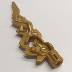 LEGO PART 11302 Large Figure Weapon Accessory, Flame / Lightning Bolt ...
