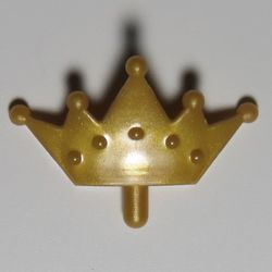 LEGO PART 33322 Headwear Accessory Crown / Tiara | Rebrickable - Build ...