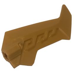 LEGO PART 76919 Fin Jagged with Axle Hole | Rebrickable - Build with LEGO