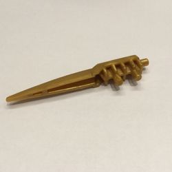 LEGO PART 92218 Large Figure Weapon Blade, Long Flexible | Rebrickable ...