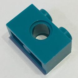 LEGO PART 3700 Technic Brick 1 x 2 [1 Pin Hole] | Rebrickable - Build ...