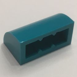 LEGO PART 37352 Brick Curved 1 x 2 x 1 No Studs | Rebrickable - Build ...