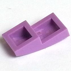 LEGO PART 11477 Slope Curved 2 x 1 No Studs [1/2 Bow] | Rebrickable ...