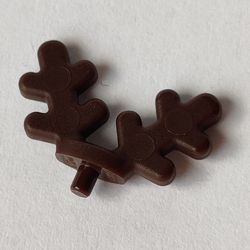 LEGO PART 1613 Headwear Accessory Antlers | Rebrickable - Build with LEGO