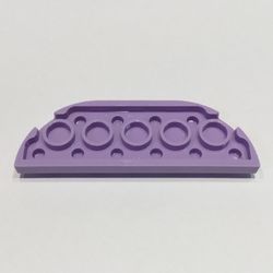 LEGO PART 18980 Plate Round Corners 2 x 6 Double | Rebrickable - Build ...
