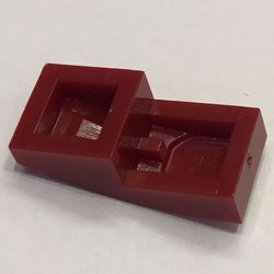 LEGO PART 11477 Slope Curved 2 x 1 No Studs [1/2 Bow] | Rebrickable ...