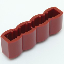 LEGO PART 30137 Brick Special 1 x 4 Palisade [aka Log] | Rebrickable ...